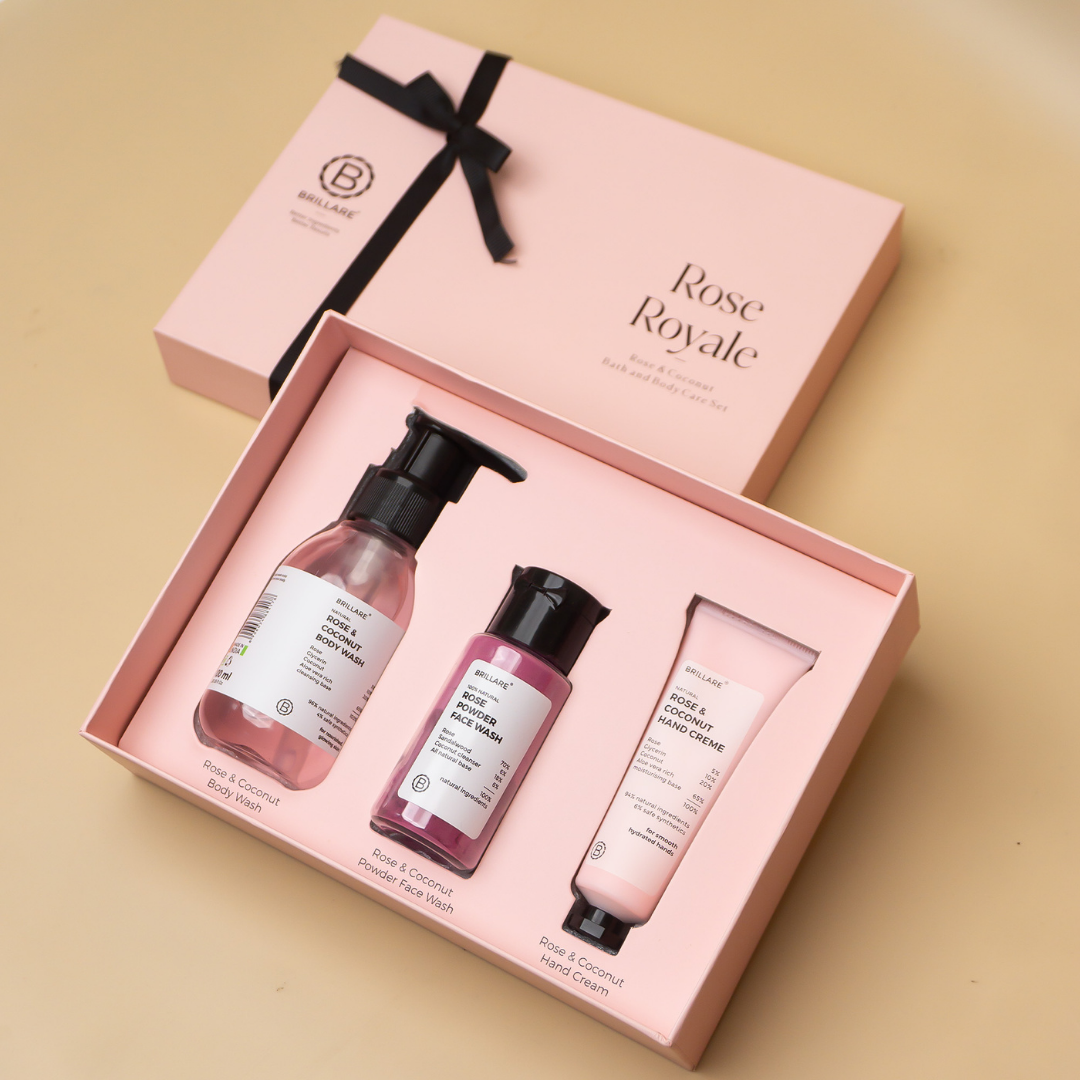 Rose Royale Bath & Body Care Gift Set (Mini pack)