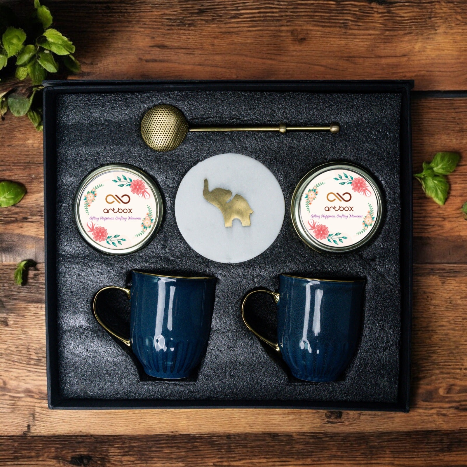 The Luxe Heritage Tea Box | Premium Corporate Tea Gift